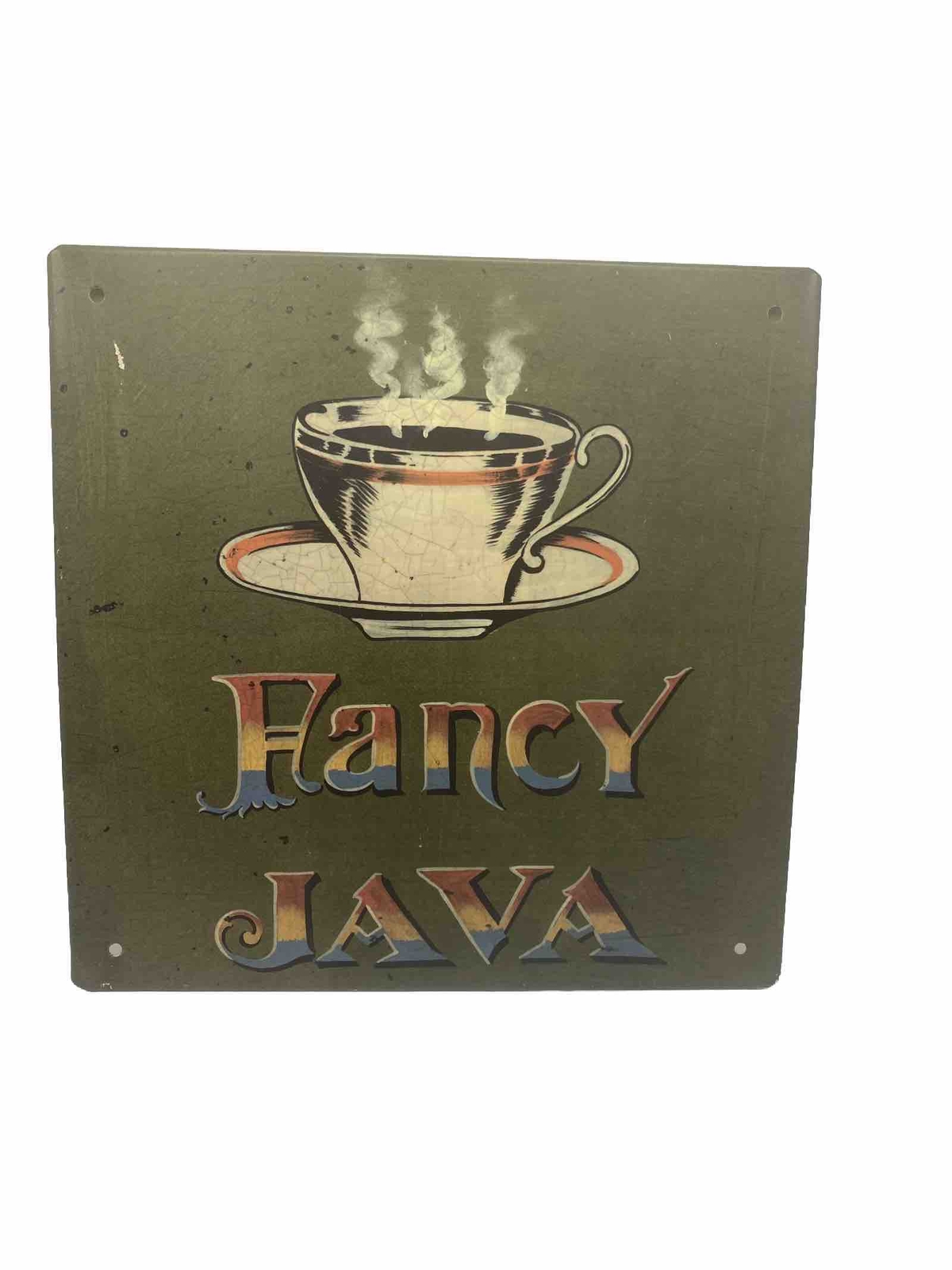 Vintage Fancy Java Coffee Bar, Wall Plaque | eBay