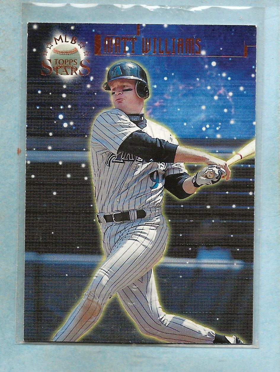 MATT WILLIAMS - 1998 Topps Stars - #40 (Ser. #3477/9799) - Diamondbacks ...