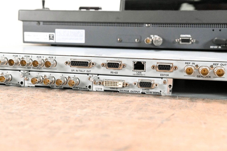 For.A HVS-300HS 1 M/E HANABI HD/SD Portable Digital Video Switcher ...