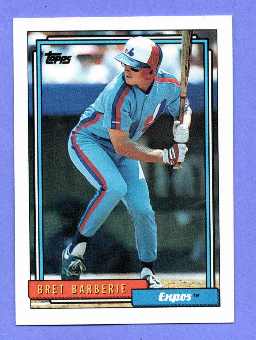 1992 Topps - #224 Bret Barberie for sale online | eBay