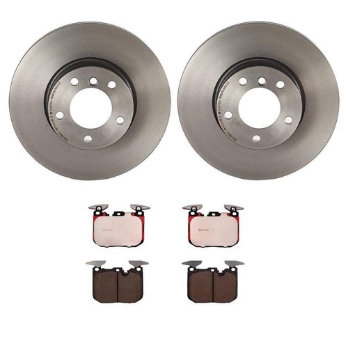 Brembo Brembo ceramic brake pad and UV coated vented brake disc kit ...