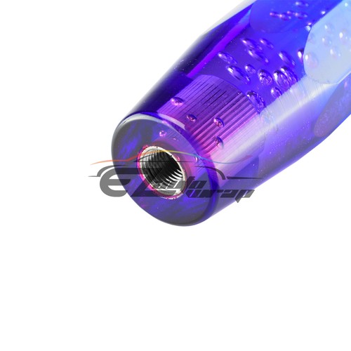 Shift Knob Stick Crystal Transparent Bubble Purple Blue Throw Gear ...