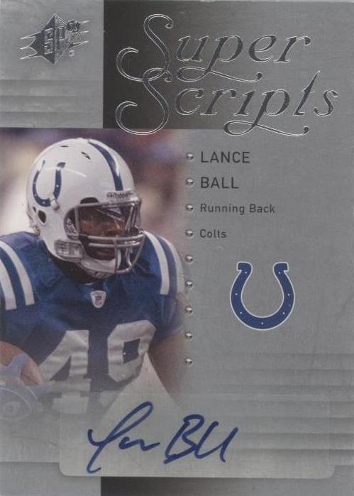 2009 SPx - Super Scripts Lance Ball #S-LB (AU) for sale online | eBay
