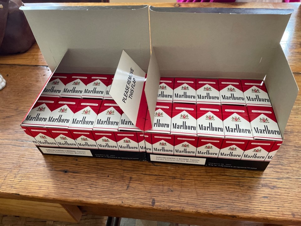 Marlboro Matchstick Box Vintage Original Cigarette Matches 1980s. | eBay