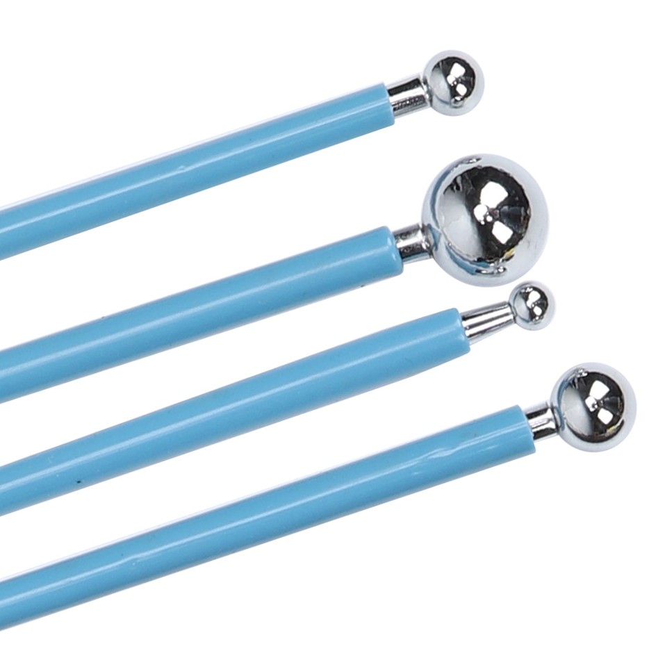 14x Pottery Tools Indentation Pill Stick Silicone Point Drill Pen Clay ...