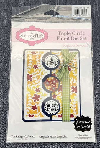 The Stamps of Life TRIPLE CIRCLE FLIP-IT Card Die Set Greeting Card ...