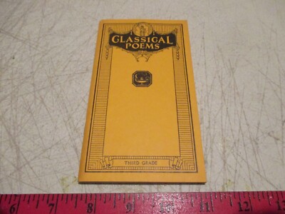 Stephenson's Graded Classical Poems 1950s 60s Third Grade Award of ...
