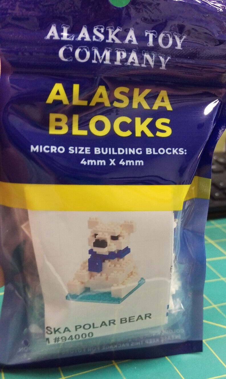 Alaska Blocks 102 piece Micro Locking Block Building Set & directions ...