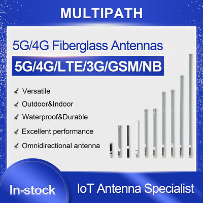 5G/4G/3G/LTE/GSM/NB, Fiberglass Antennas, loT Antennas, N-male, SMA-male | eBay