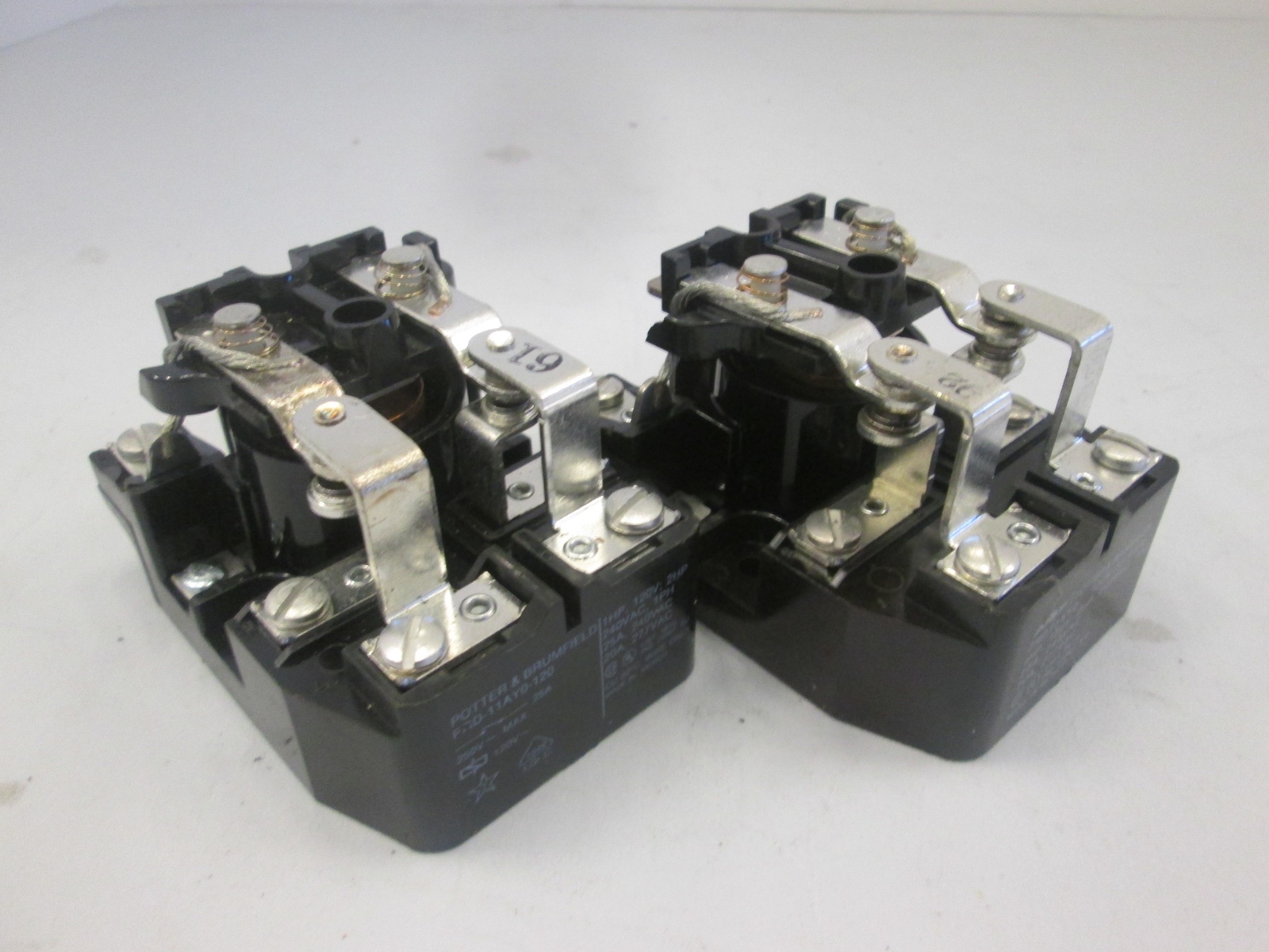 Potter & Brumfield, PRD-11AY0-120, General Purpose Relay, 240VAC, Used ...