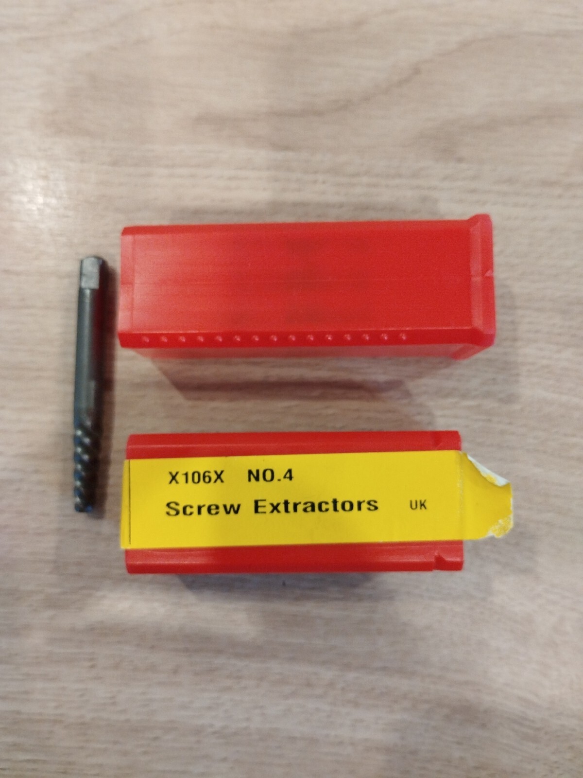 DORMER M100 Carbon Steel Screw Extractor No.4 DORSE4 for sale online | eBay