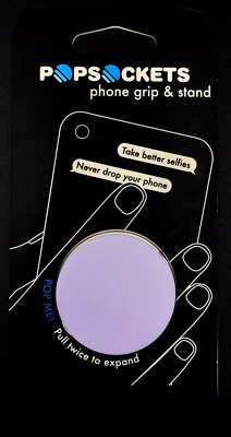 Authentic Popsockets Lavender Purple Phone Holder Grip PopSocket Pop ...