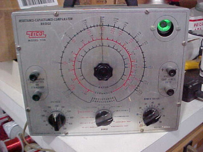 Capacitance Meters - Eico Model