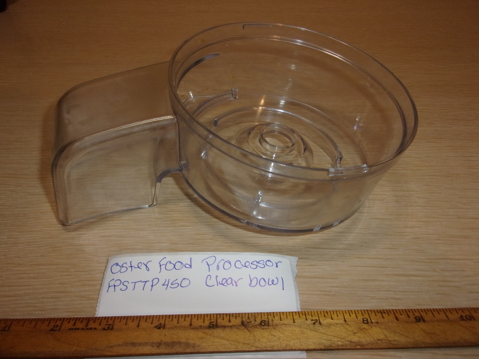 OSTER FOOD PROCESSOR PART FOR MODEL FPSTT450 CLEAR BOWL ONLY | eBay