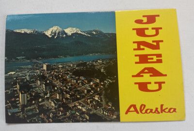 Vintage Postcard ~ Aerial View of the City~ Juneau Alaska AK | eBay