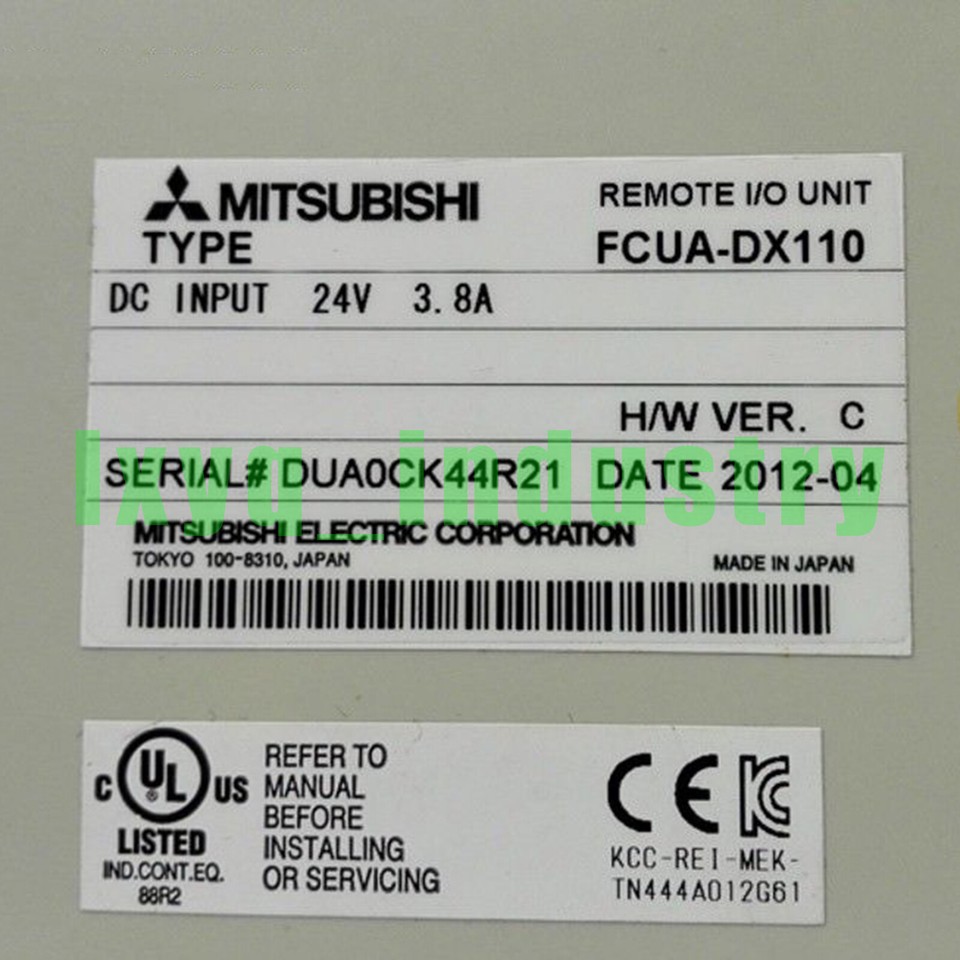 New in box Mitsubishi FCUA-DX110 Remote I/O Unit 1 year warranty #LI | eBay