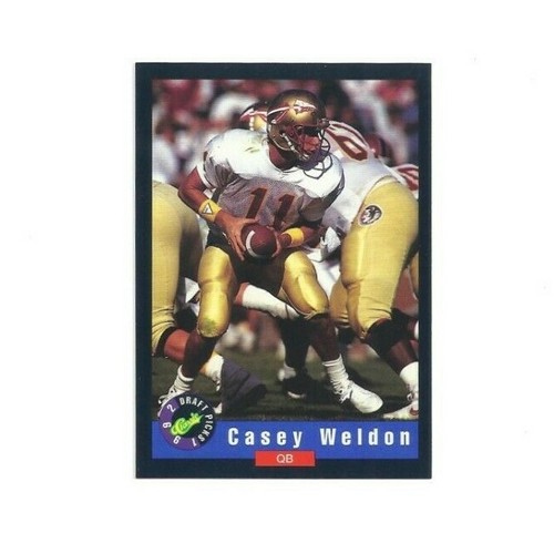 NFL 1992 Classic Football CASEY WELDON #31 Florida State Seminoles | eBay