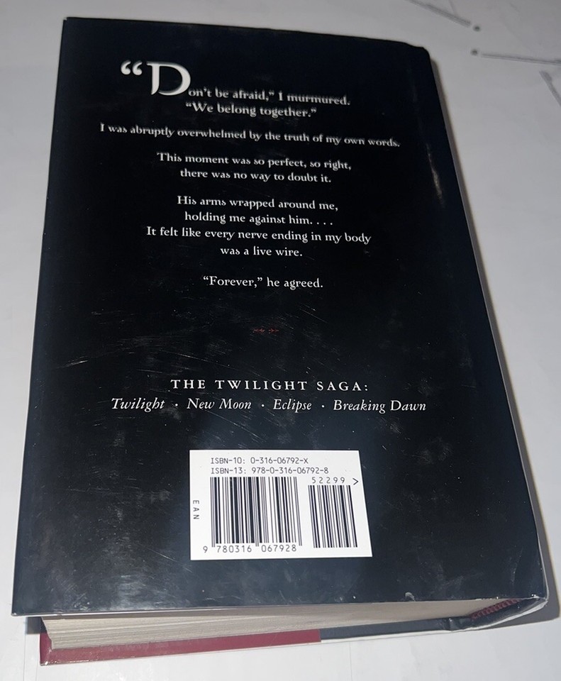 The Twilight Saga Breaking Dawn by Stephenie Meyer (2008, Hardcover ...