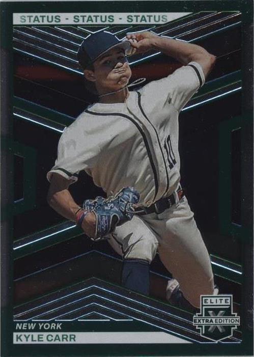 2023 Panini Elite Extra Edition - Kyle Carr #72 Status Green /499 (RC ...