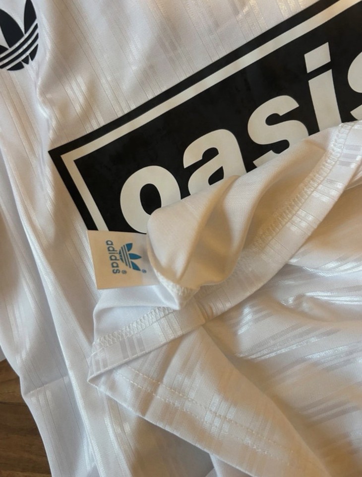 Adidas Oasis Tour Football Shirt | eBay UK