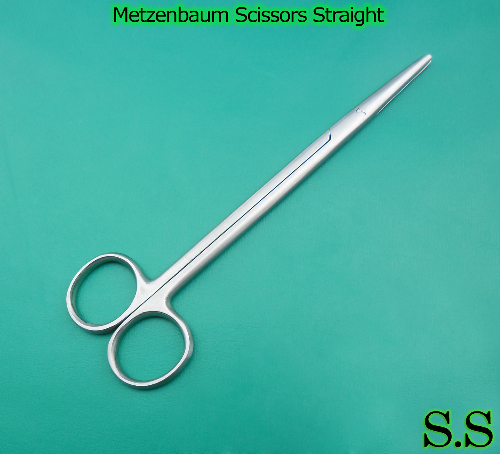 2 O.R GRADE Metzenbaum SCISSORS 7" STR & CVD Surgical VETERINARY ...