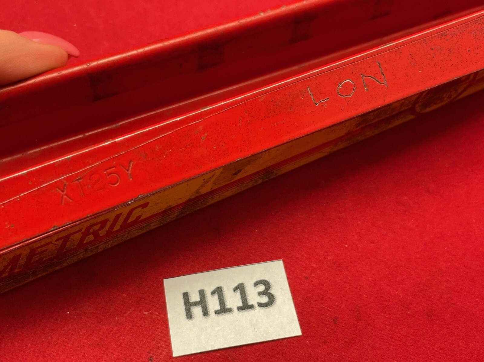 Mac Tools Socket Holder Caddy Metric XT25Y Metal Tray for sale online ...