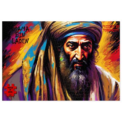 Puzzled by Terrorists - Osama bin Laden; 1000 Piece Jigsaw Puzzle for ...