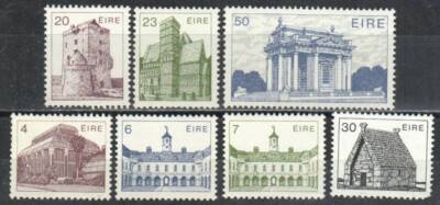 Ireland Stamp 540, 542-543, 547, 549, 552, 554 - Architecture ...