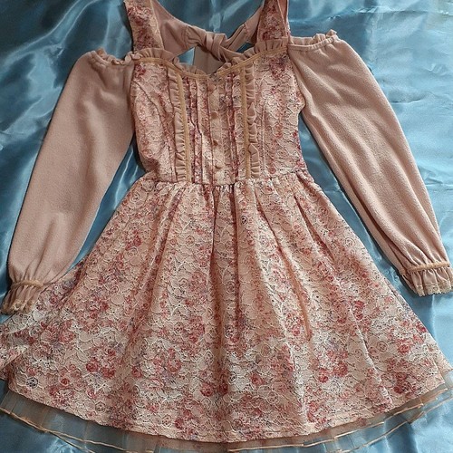 Liz Lisa Open Shoulder Dress Women JP size M Original JPN Limited Girly ...