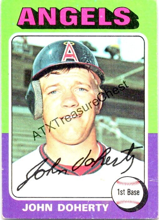 1975 Topps baseball #524 John Doherty | eBay