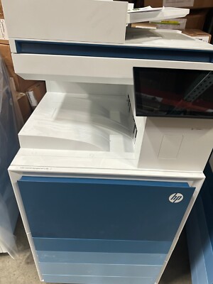 5QJ90A HP Color LaserJet Managed Flow MFP E786dn, | eBay