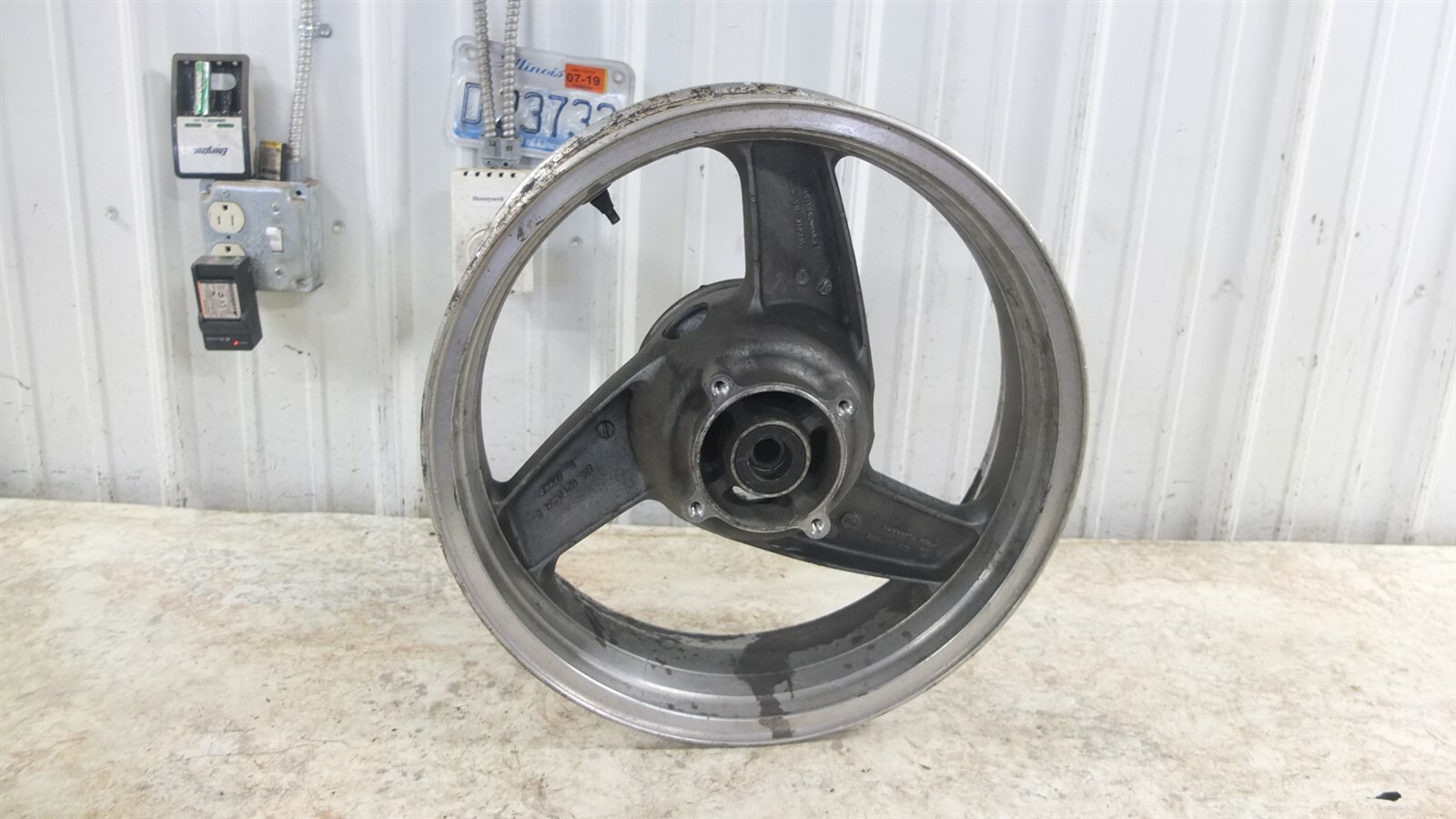 92 Kawasaki ZX6 ZX 6 600 ZX600 D Ninja Rear Back Rim Wheel | eBay