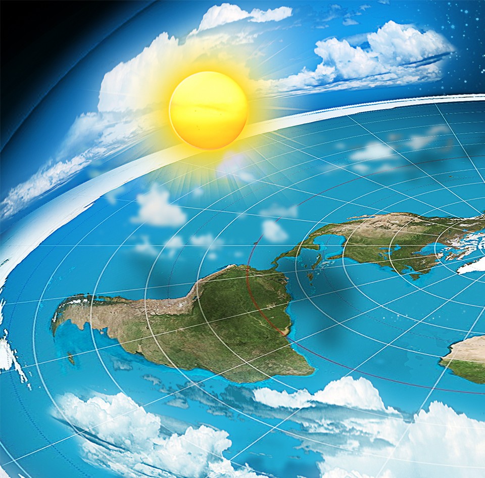 Flat Earth tshirt,Earth is Flat,Firmament, Sheol, NASA Conspiracy, New ...