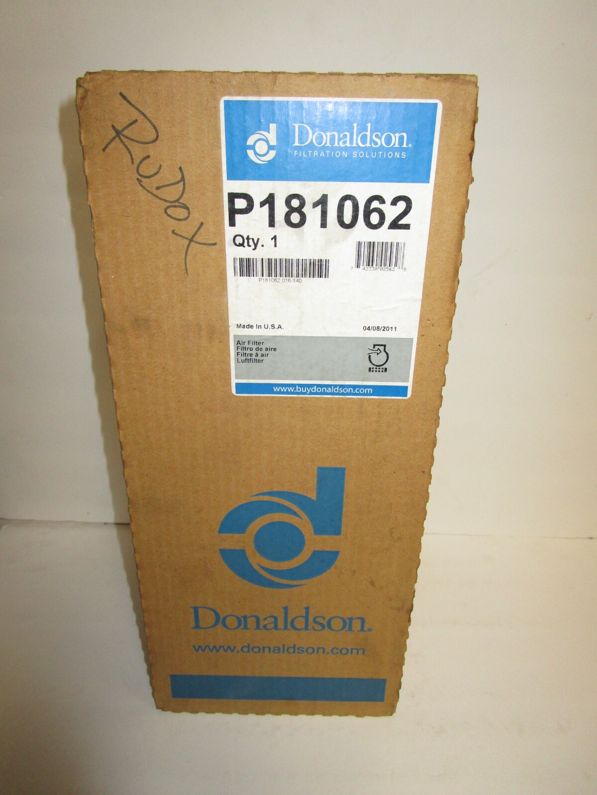 DONALDSON P181062 - Air filter cross reference