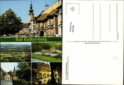 406480,Bad Radkersburg Freibad Schwimmbad Arkaden Mehrbildkarte | eBay