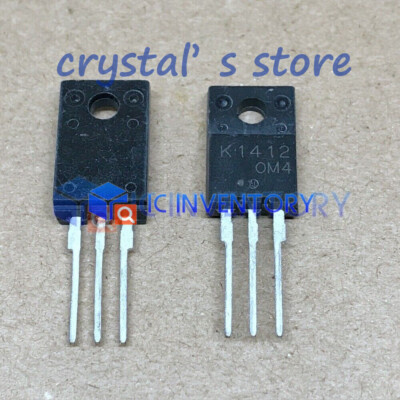 5PCS 2SK1412 Encapsulation:TO-220,High-Voltage High-Speed Switching | eBay