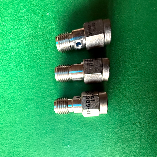 Lot of 3 New SV Microwave SMA Male-to-Female Adapters, Connector Savers ...
