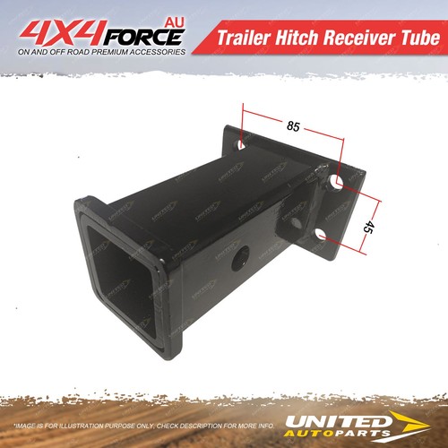 4X4FORCE 2 Inch Long Trailer Hitch Receiver Tube Boat Tow Hitch 4WD ...