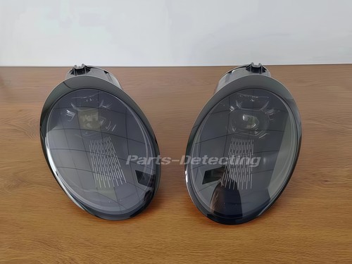 Left & Right LED Matrix Laser Headlight Upgrade For 2005-2012 Porsche ...