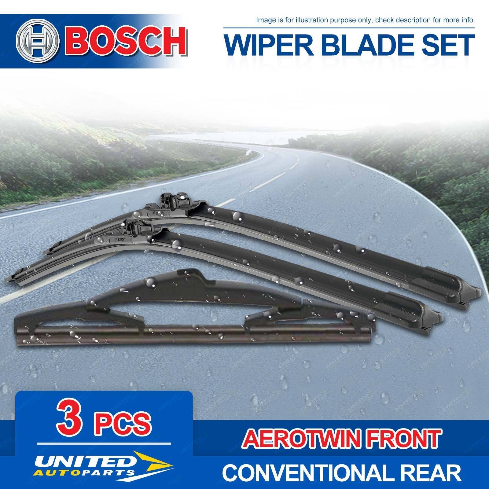 Bosch Aerotwin Plus Wiper Blade Set for Peugeot 207 A7 5/2006-12/2011 ...