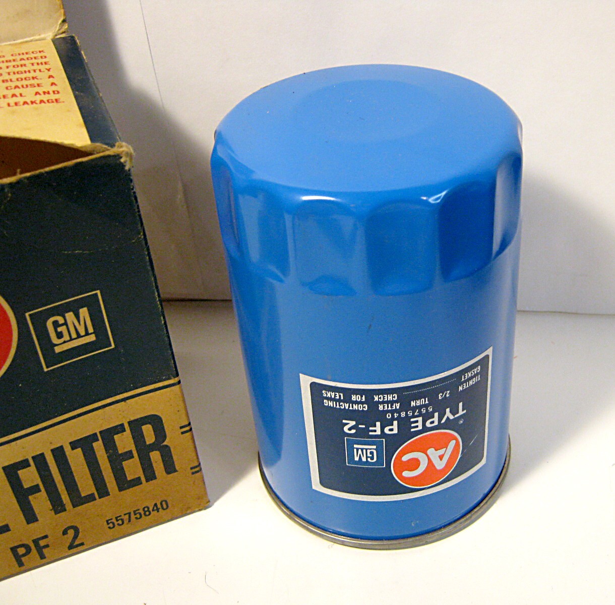 Vintage AC GM PF 2 5575840 Oil Filter NOS | eBay