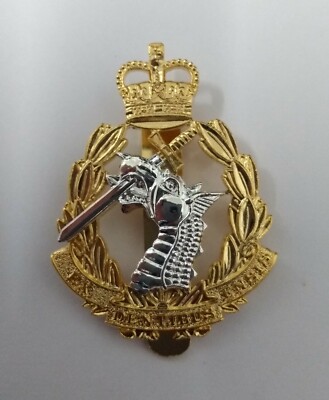 Genuine British Army RADC Dental Corps Issue Insignia Metal Dress Hat ...