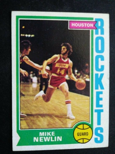 1974-75 Topps Basketball Card # 127 Mike Newlin - Houston Rockets | eBay