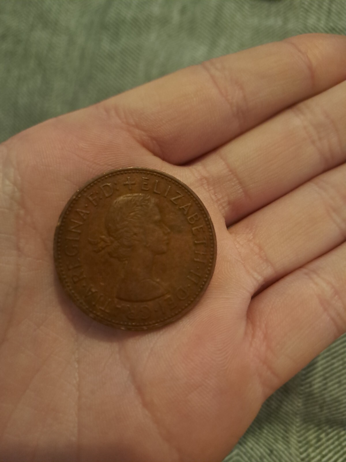 4 very rare old british 1p coins. 2 1967 and 2 1964 BUY BEFORE PRICE ...