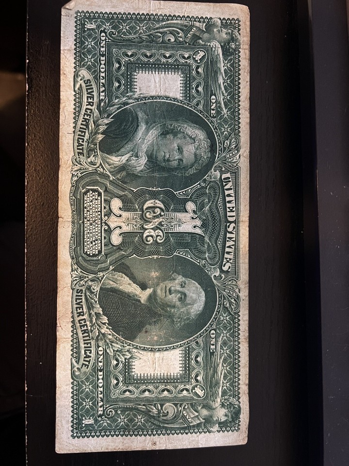 1886 $1 One Dollar Silver Certificate Educational Note US Paper ...
