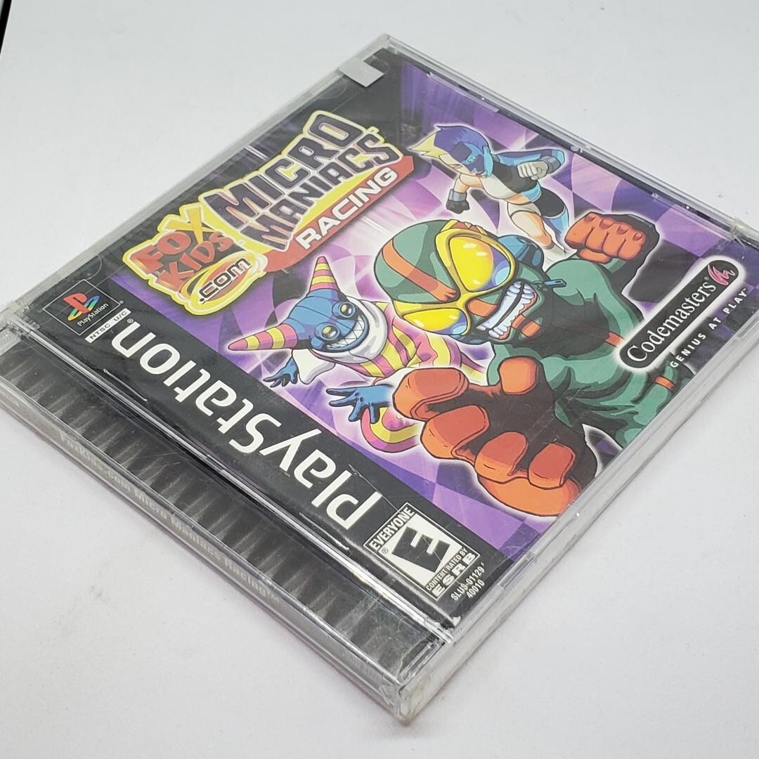 Micro Maniacs Racing Sony PlayStation 1 PS1 2000 New Sealed Torn Shrink ...