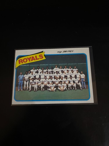 Royals Jim Frey 1980 Topps NRMT-MT 66 PWE | eBay