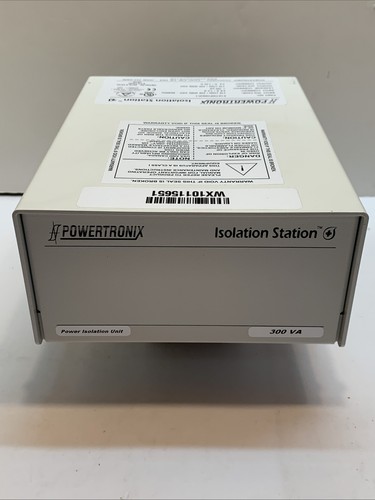 PowerTronix LAB Medical Isolation Transformer Station X1ATWFNOC1 2.6A/1 ...