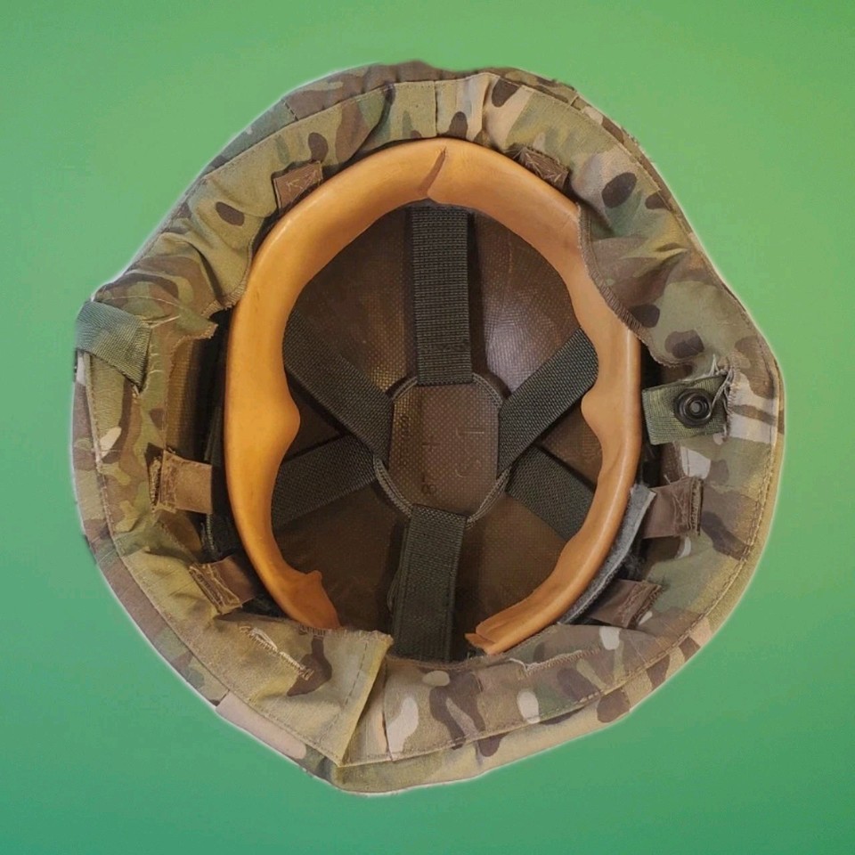 U.S. Army Advanced Combat Helmet (PASGT) with an OCP (Operational ...