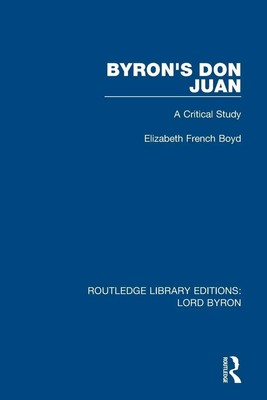 Elizabeth French Boyd | Byron's Don Juan | Taschenbuch | Englisch (2017 ...
